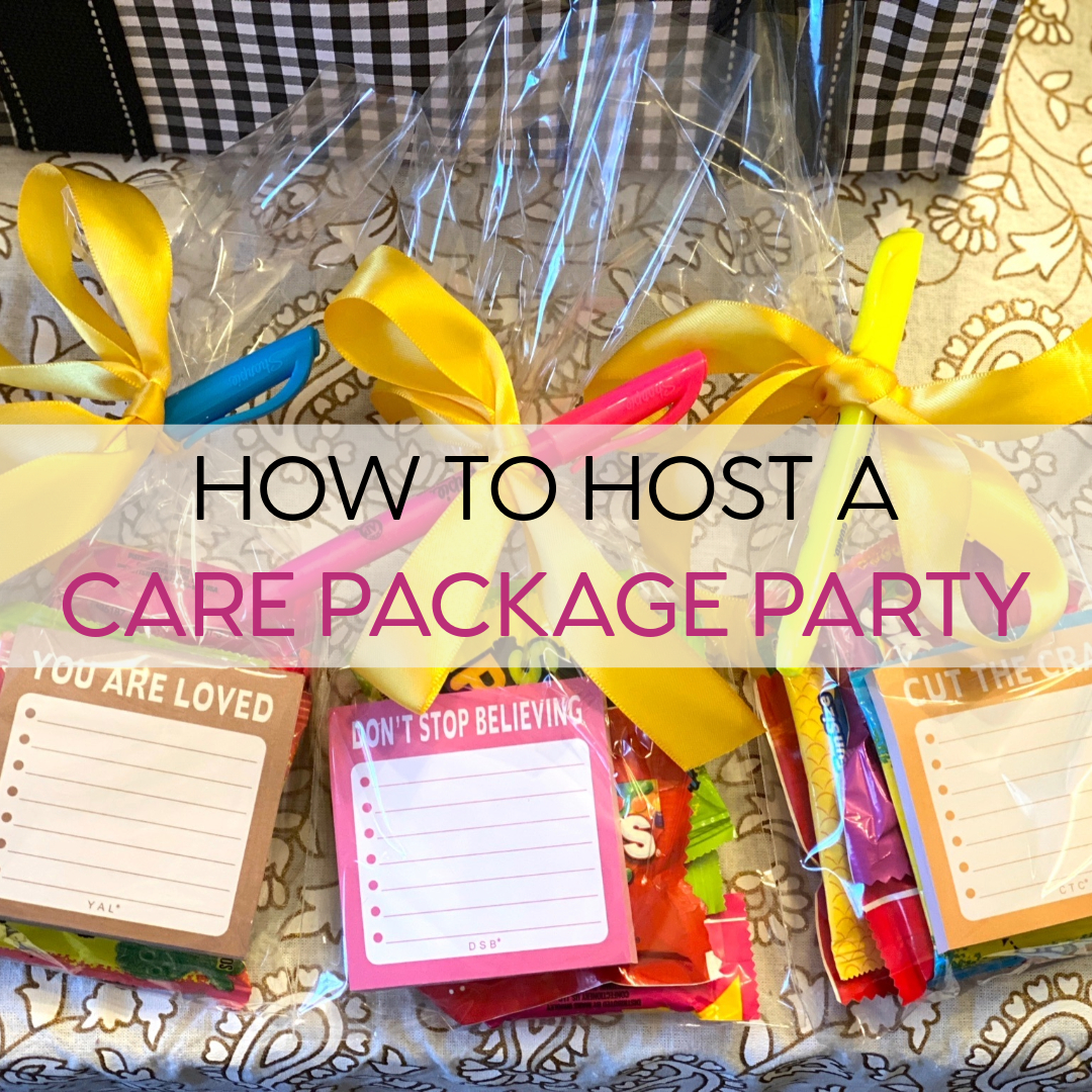 Hosting a Care Package Party - Style Among Friends